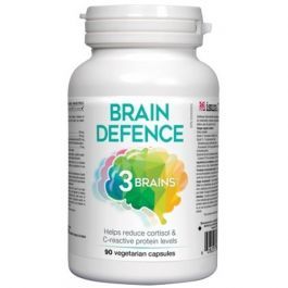 Natural Factors 3 Brains Brain Fix, 90 Vegetarian Capsules – Highland Health Foods