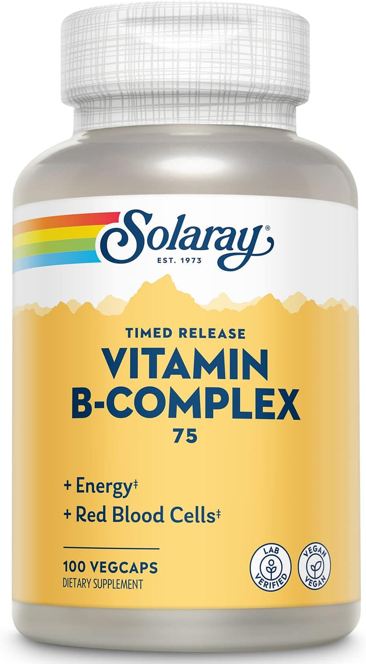 Vit B Complex TR Veg Capsule 100CT – Highland Health Foods