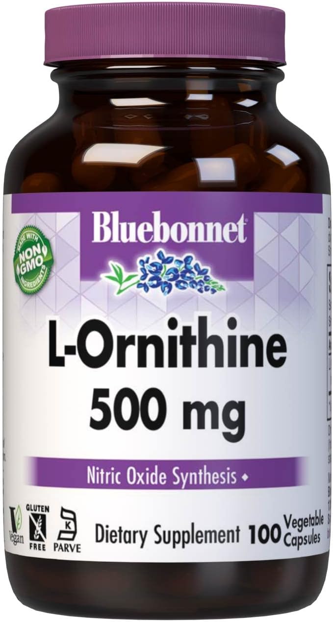 L-ORNITHINE 500 mg 100 Veg Caps – Highland Health Foods