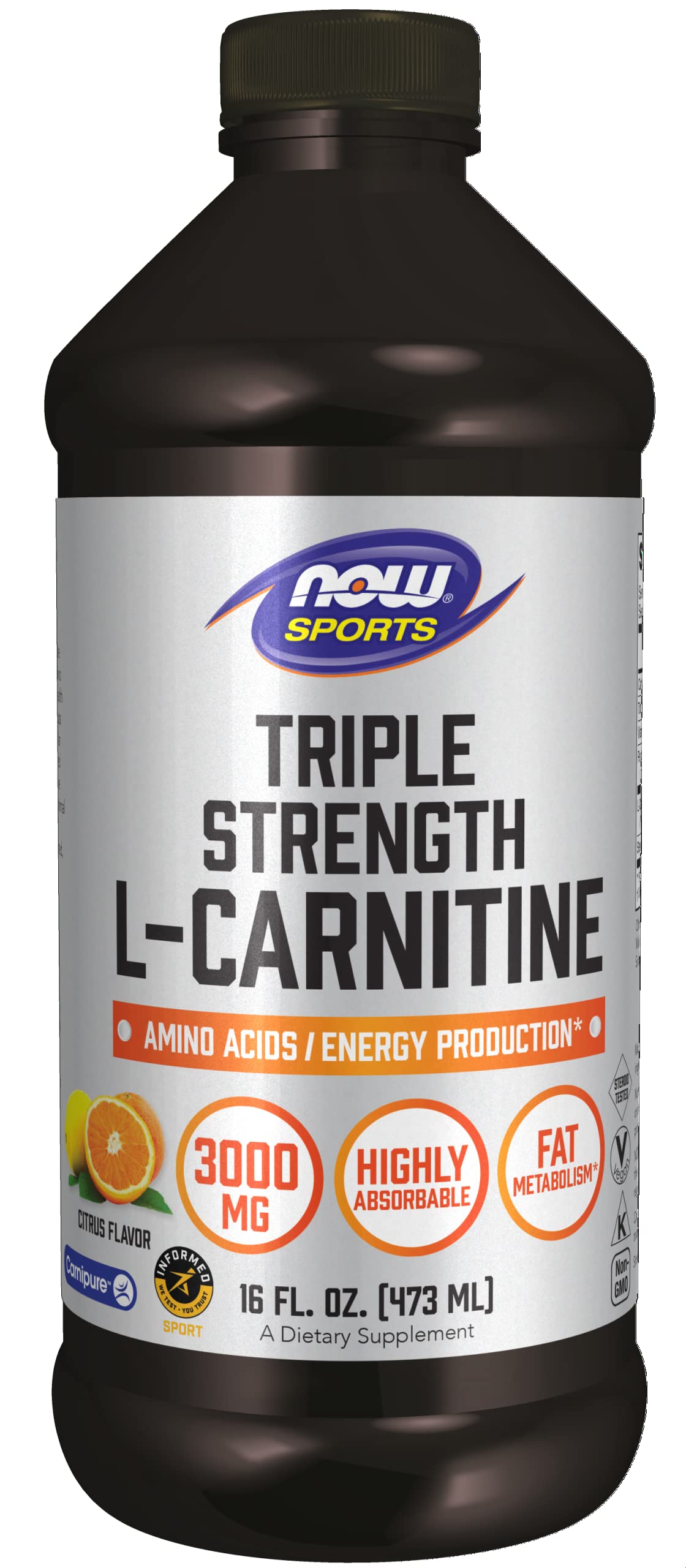 CARNITINE LIQUID 3000MG 16 OZ – Highland Health Foods