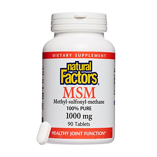 Natural Factors MSM 1, 000 Mg, 90 Tablets – Highland Health Foods
