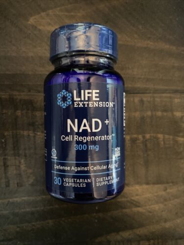 Life Extension NAD+ Cell Regenerator, 300 Mg, 30 Vegetarian Capsules ...