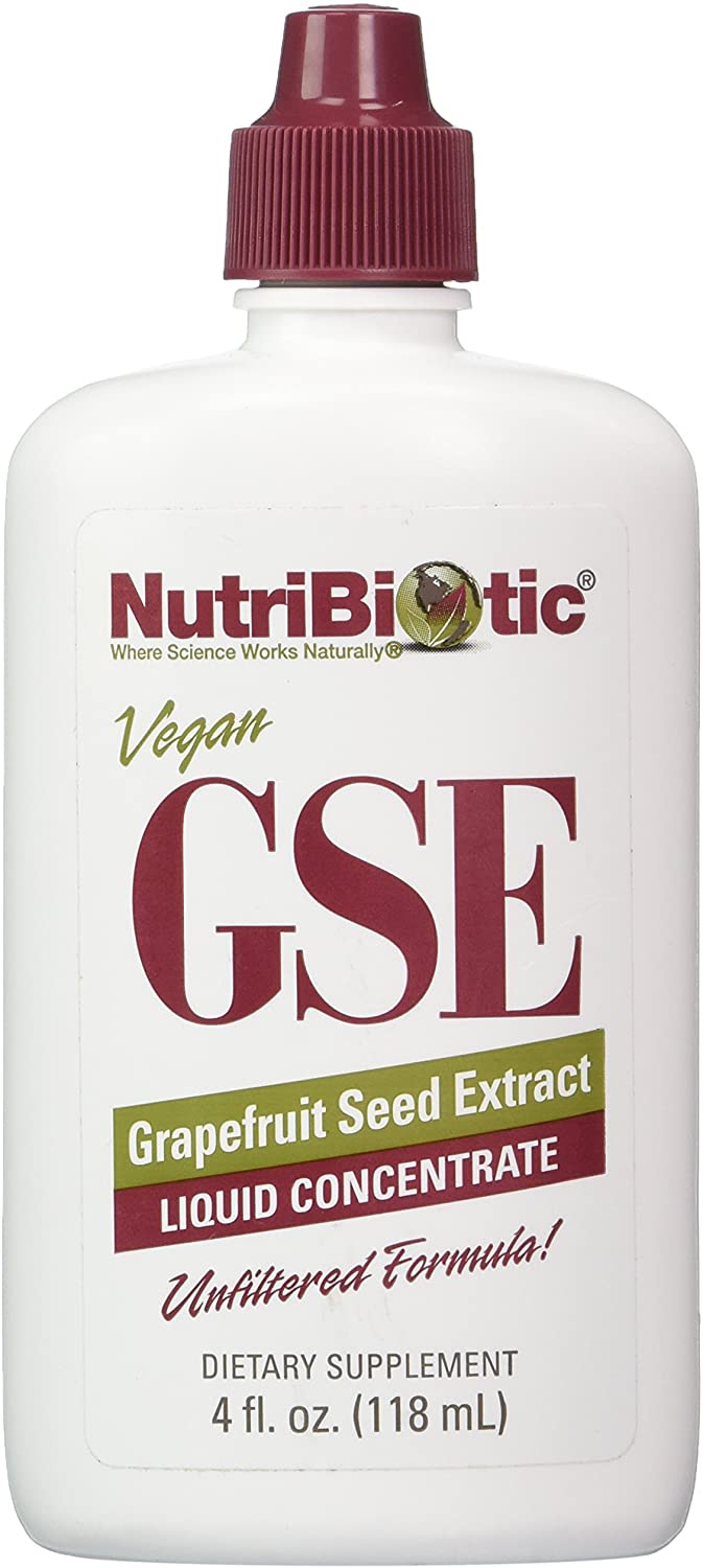 Nutribiotic Grapefruit Seed Extract Liquid Concentrate 4 Fl Oz , High ...