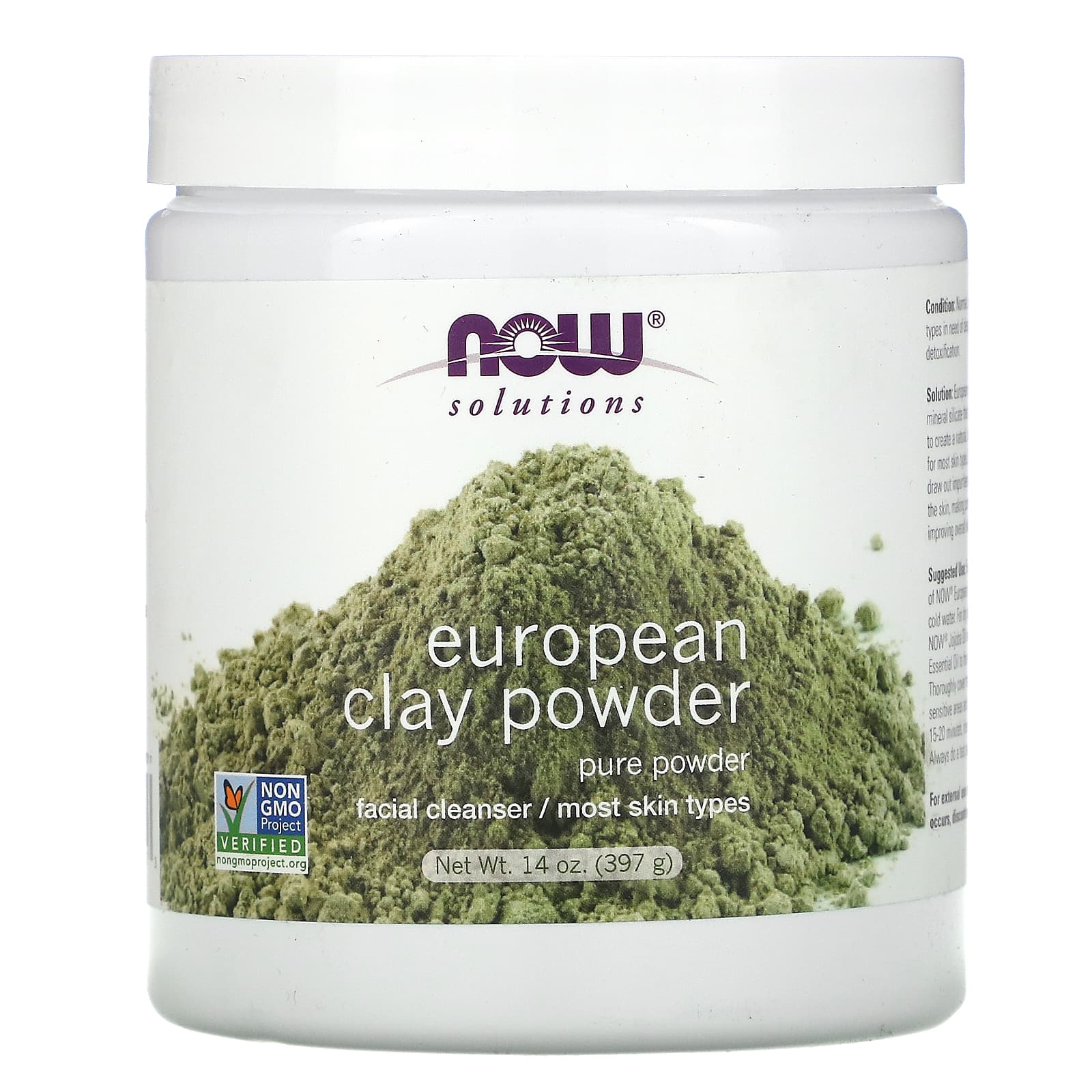EUROPEAN CLAY POWDER 14 OZ – Highland Health Foods
