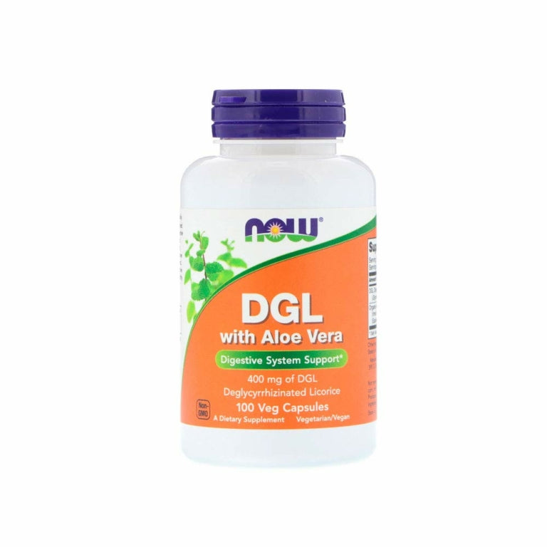 DGL WITH ALOE VERA 100 VCAPS – Highland Health Foods