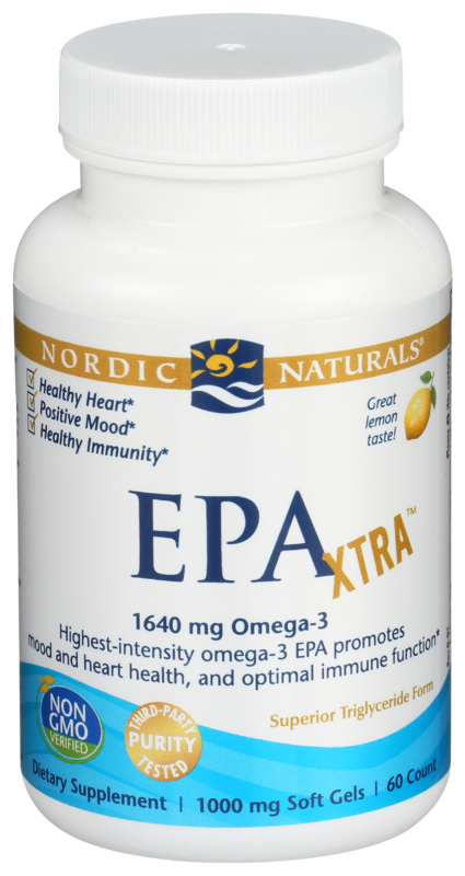 EPA Xtra, Lemon, 1000 Mg, 60 Soft Gels – Highland Health Foods