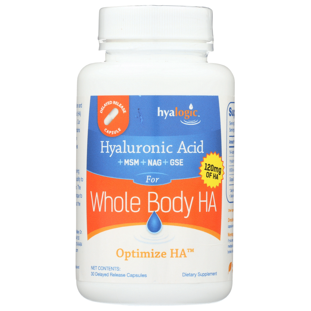 Hyalogic - Hyaluronic Acid 120 mg - 30 delayed release capsules ...