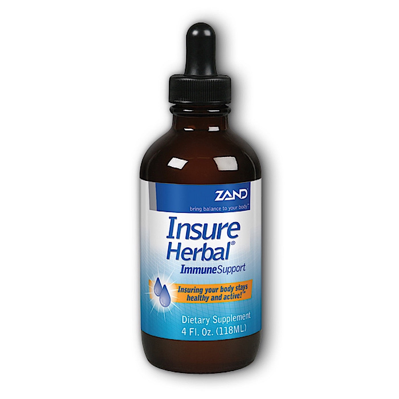 Zand Insure Immune Support Liquid, Dietary Supplement - 4 Oz – Highland ...