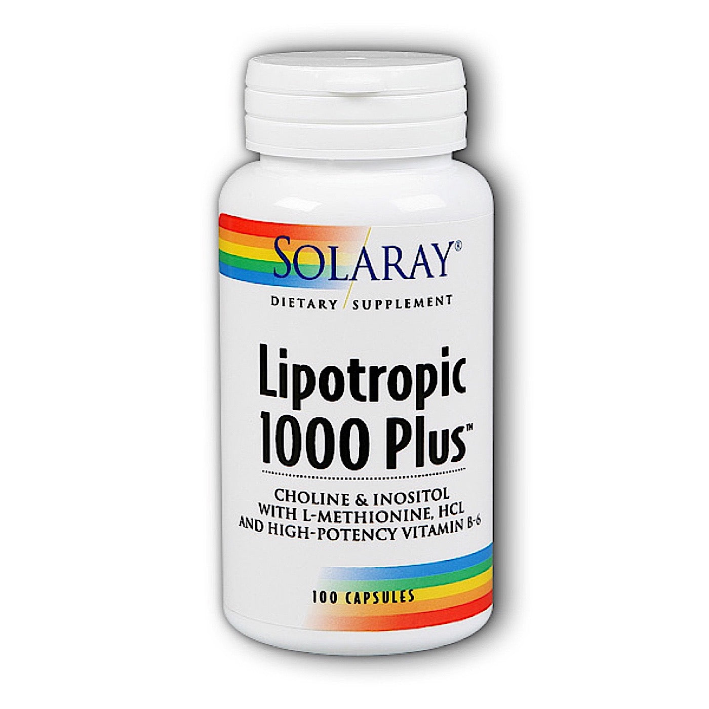 Solaray Lipotropic 1000 Plus 100 Capsules – Highland Health Foods