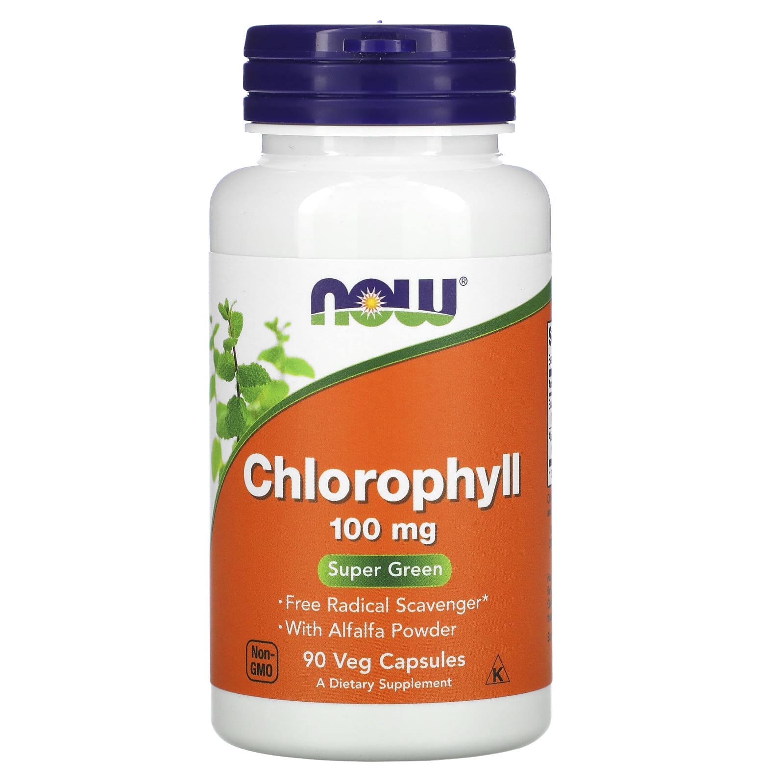 NOW Foods Chlorophyll, 100 mg, 90 Veg Capsules – Highland Health Foods