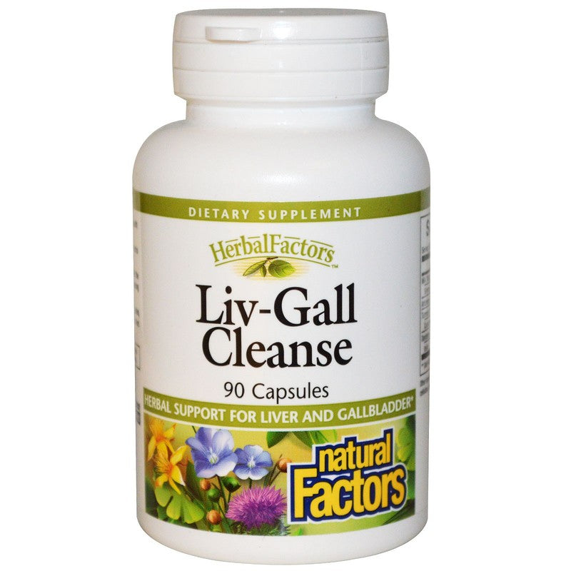 Natural Factors Liv-Gall Cleanse, 90 Capsules – Highland Health Foods