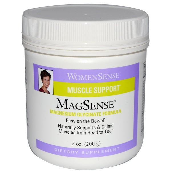 Natural Factors WomenSense, MagSense, Magnesium Glycinate Formula, 7 O ...